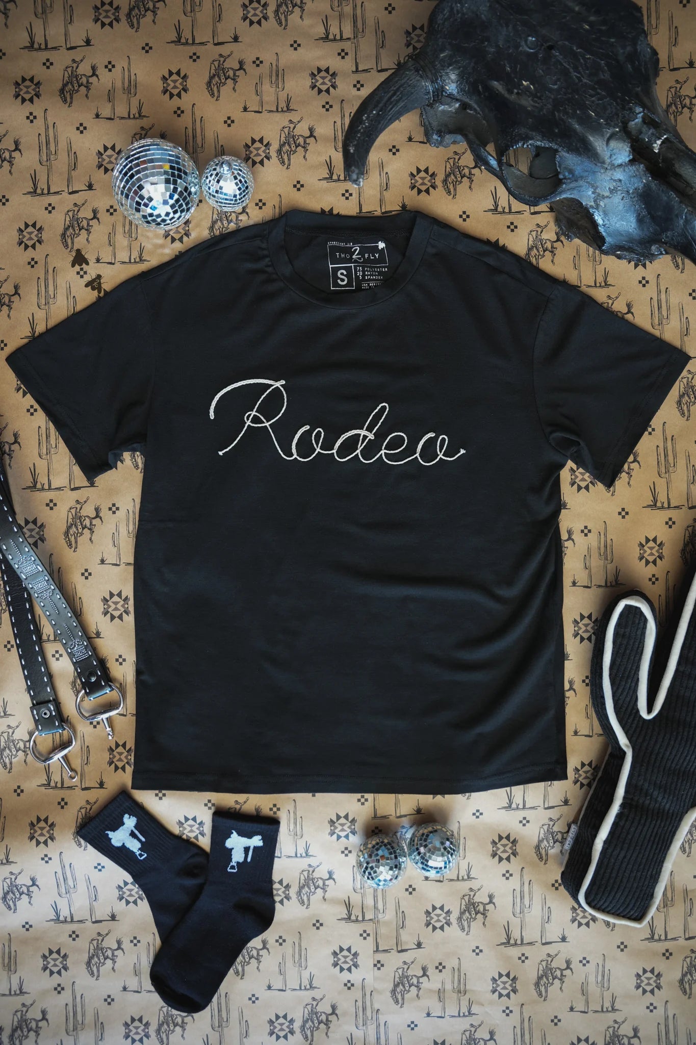 RODEO ROPE TSHIRT – Wild Vaquera Boutique